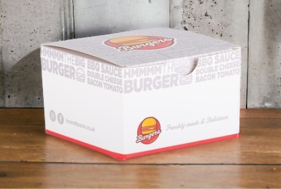 Custom Branded Burger Box - Printed Carrier Bags Shop