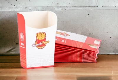 Custom Printed Fries Box - Printed Carrier Bags Shop